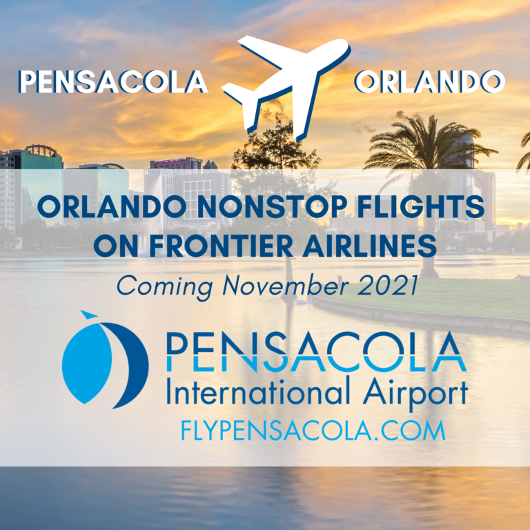 Frontier Airlines Announces New Nonstop Flight from Pensacola to Orlando - Fly Pensacola